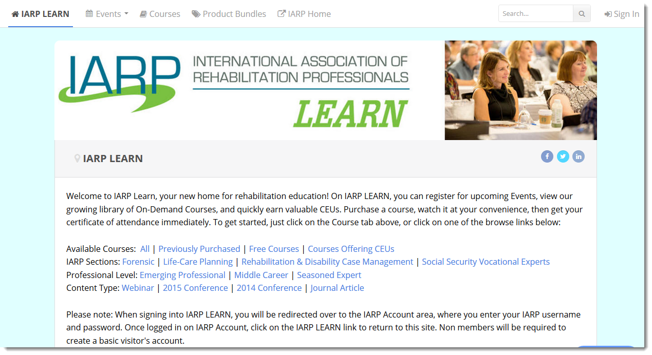 IARP Learn - IARP